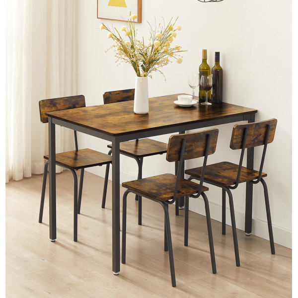 17 Stories 5 - Piece Dining Set | Wayfair