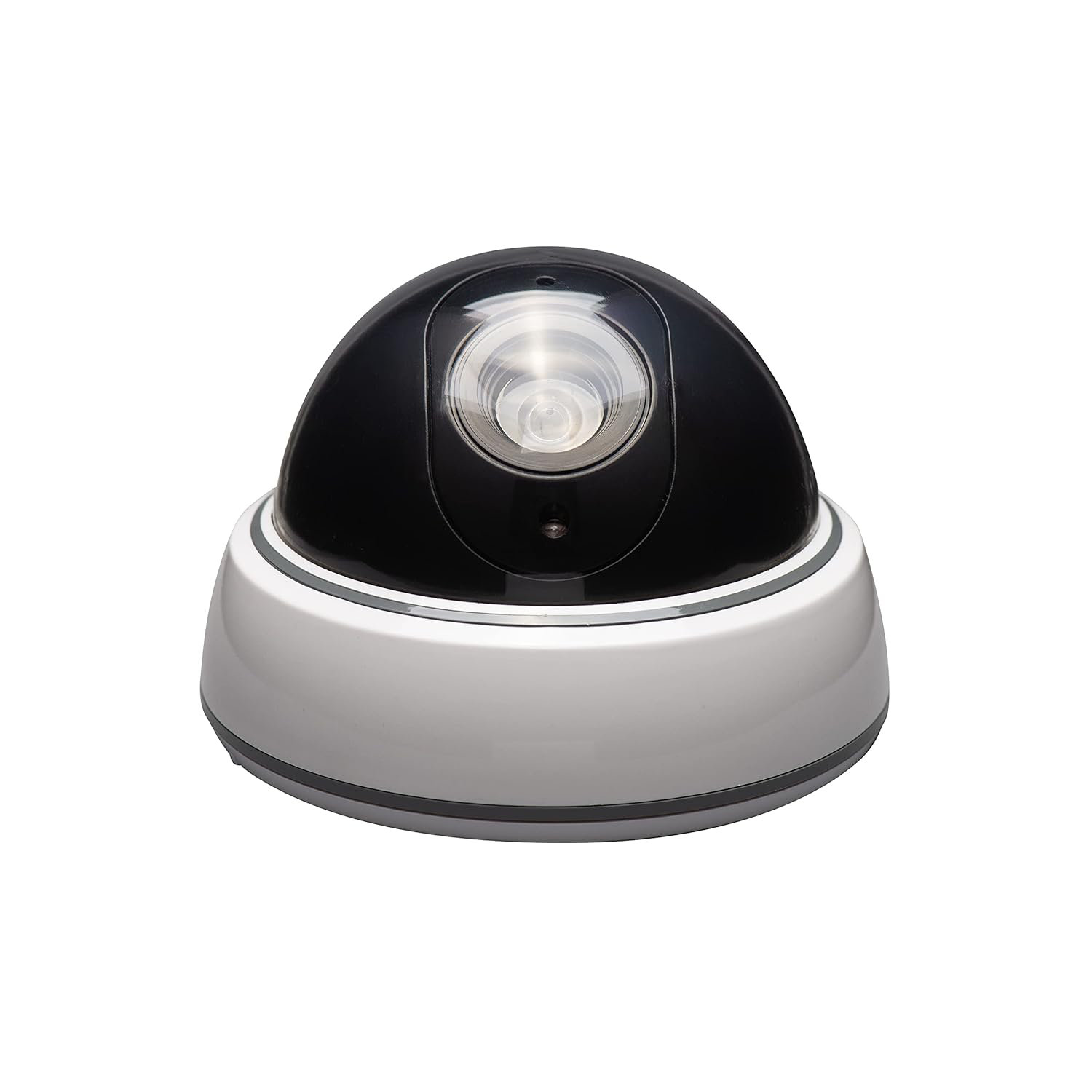 LinsCraft Fake Dome Security Camera, Flashing Red Light For Nighttime ...