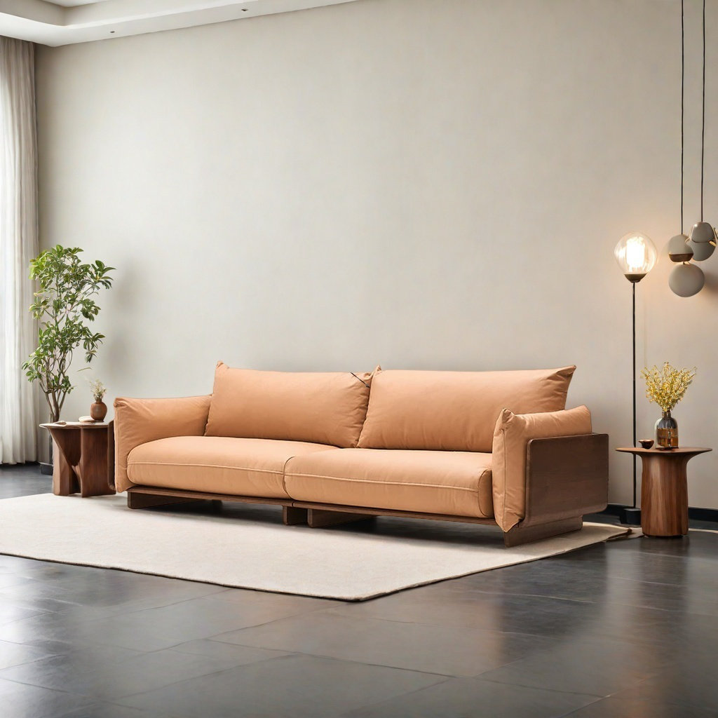 Merting American Style Light Luxury Sofa | Wayfair