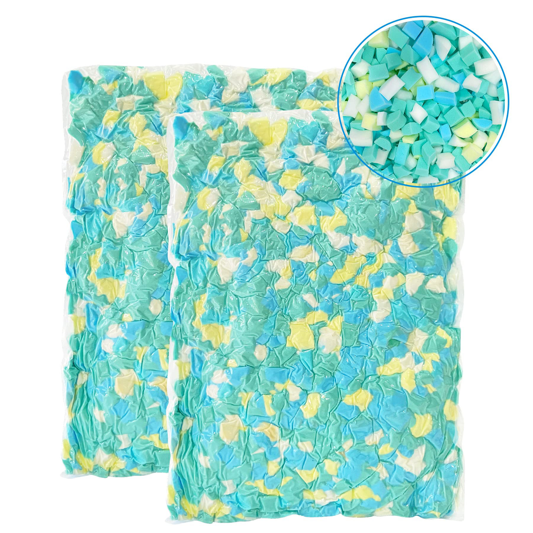 Trule Shredded Memory Foam Filling 10Lbs For Bean Bag Filler, Pillow ...