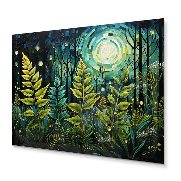 Winston Porter " Ferns Plant Serene Reflections I " on Metal - Wayfair ...