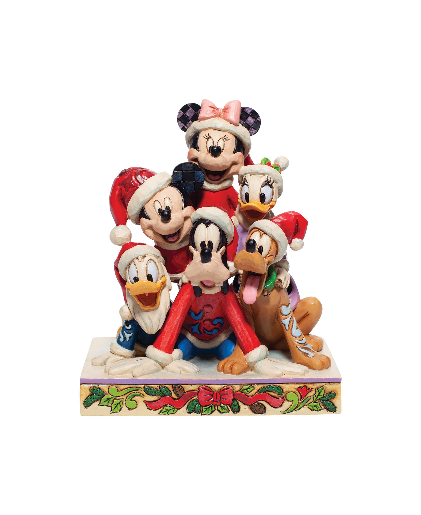 Jim Shore Disney Traditions Jim Shore Christmas Mickey' & Friends ...