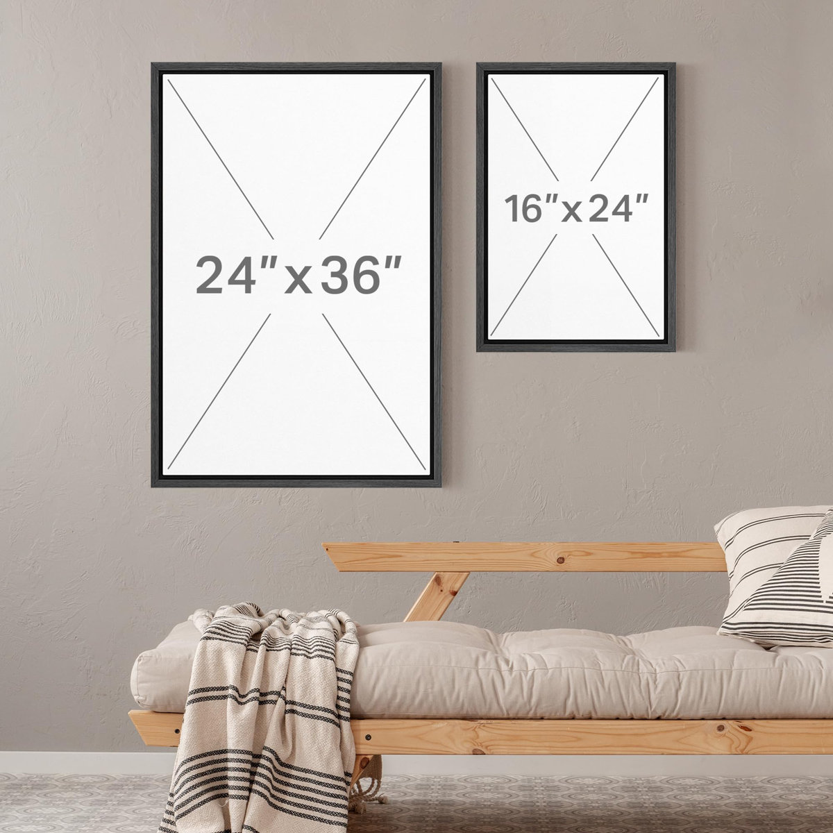 wall26 " Geometric Art Deco Expressionist Polygons Abstract ...