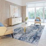 7' x 9' Blue Area Rugs You'll Love | Wayfair