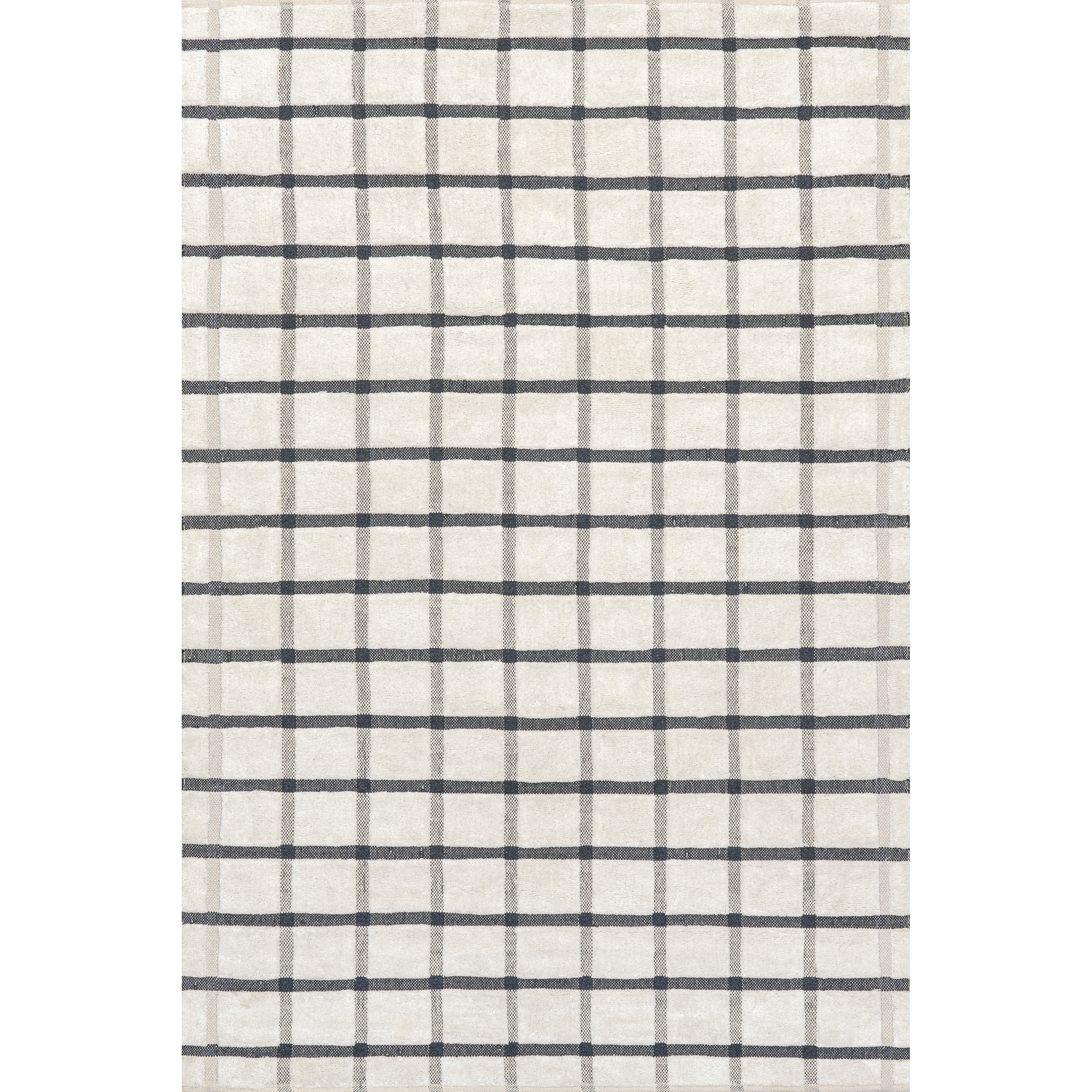 Emily Henderson x Rugs USA Rowena Checked Wool Area Rug & Reviews | Wayfair