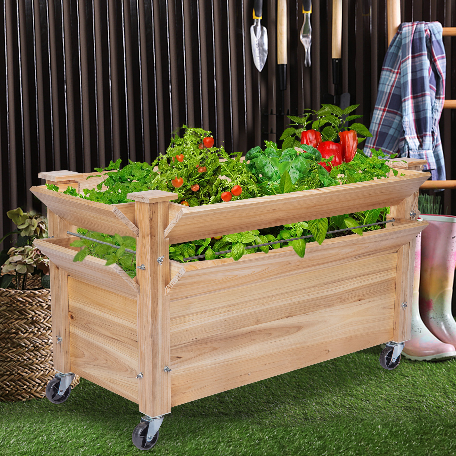 Arlmont & Co. Boîte à fleurs Deneisha - Wayfair Canada