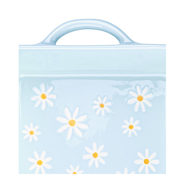 Ten Strawberry Street 10 Strawberry Street Daisy Polka Dot Rectangular ...