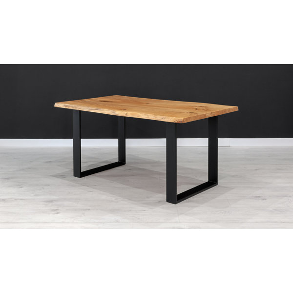 Natur Pur Farnum Luxury Solid Oak Premium Dining Table | Wayfair.ie