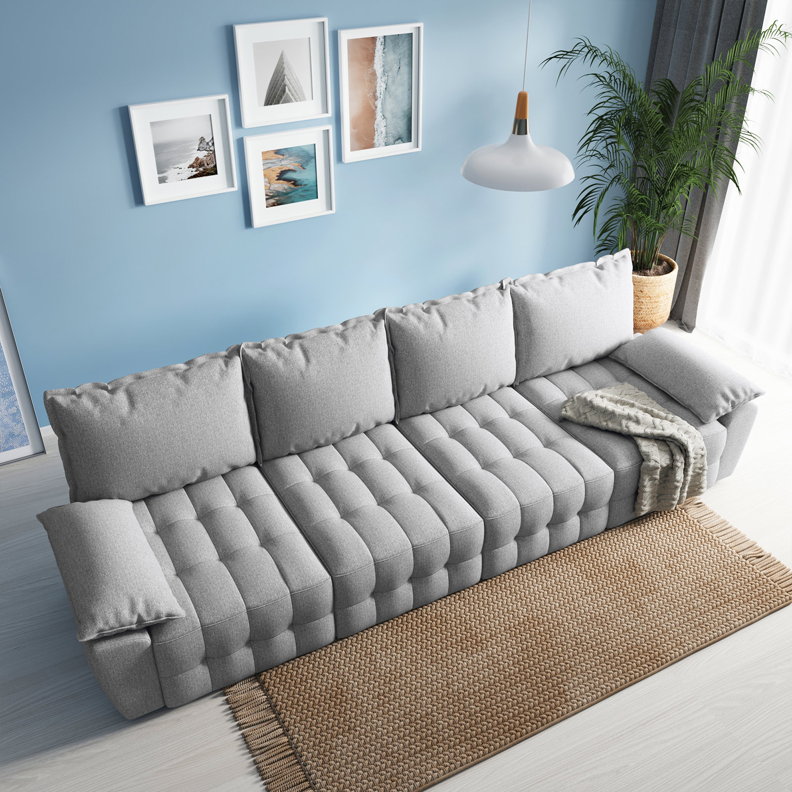 Latitude Run® 118'' Modular Sofa | Wayfair