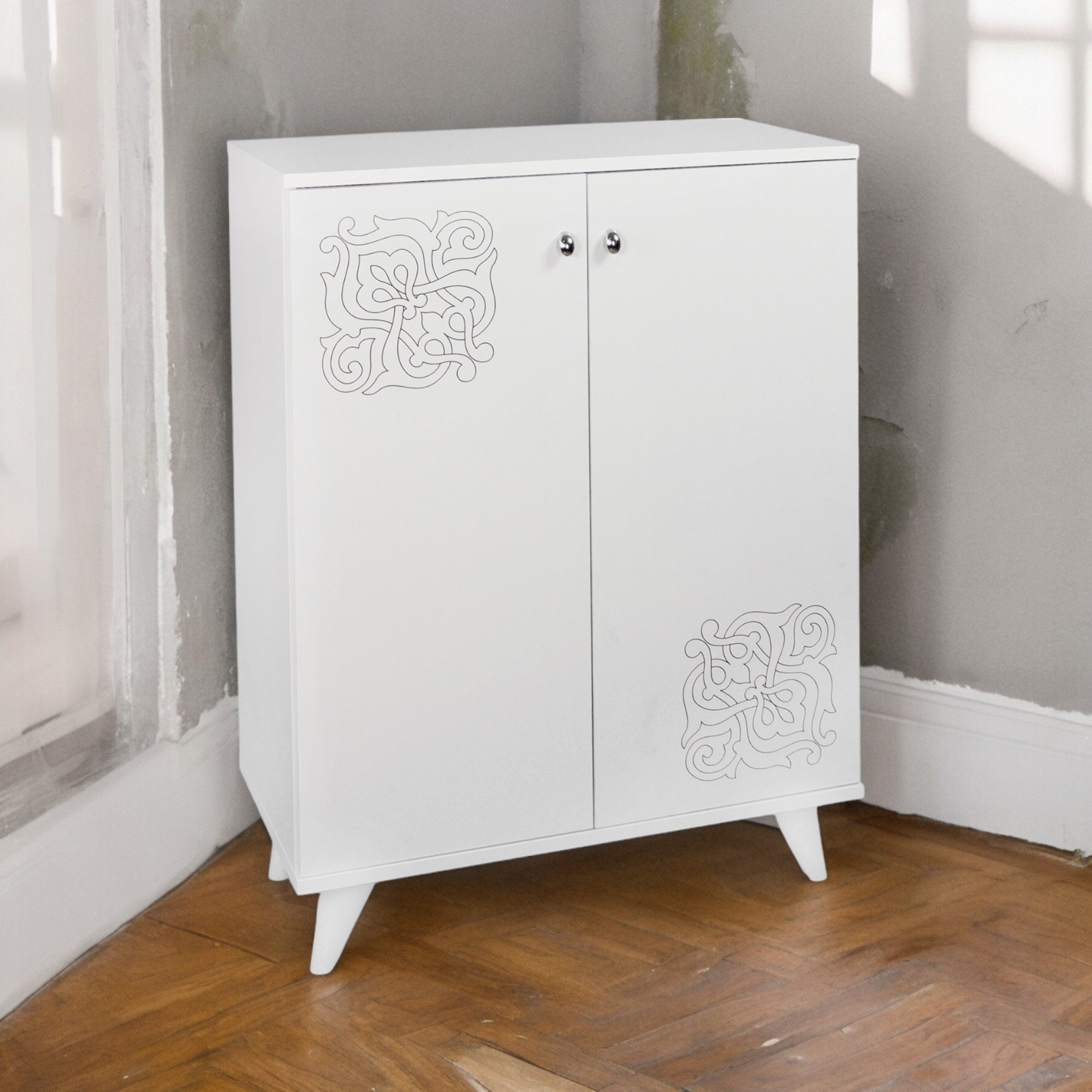 George Oliver Torry 12 Pair Shoe Storage Cabinet - Wayfair Canada