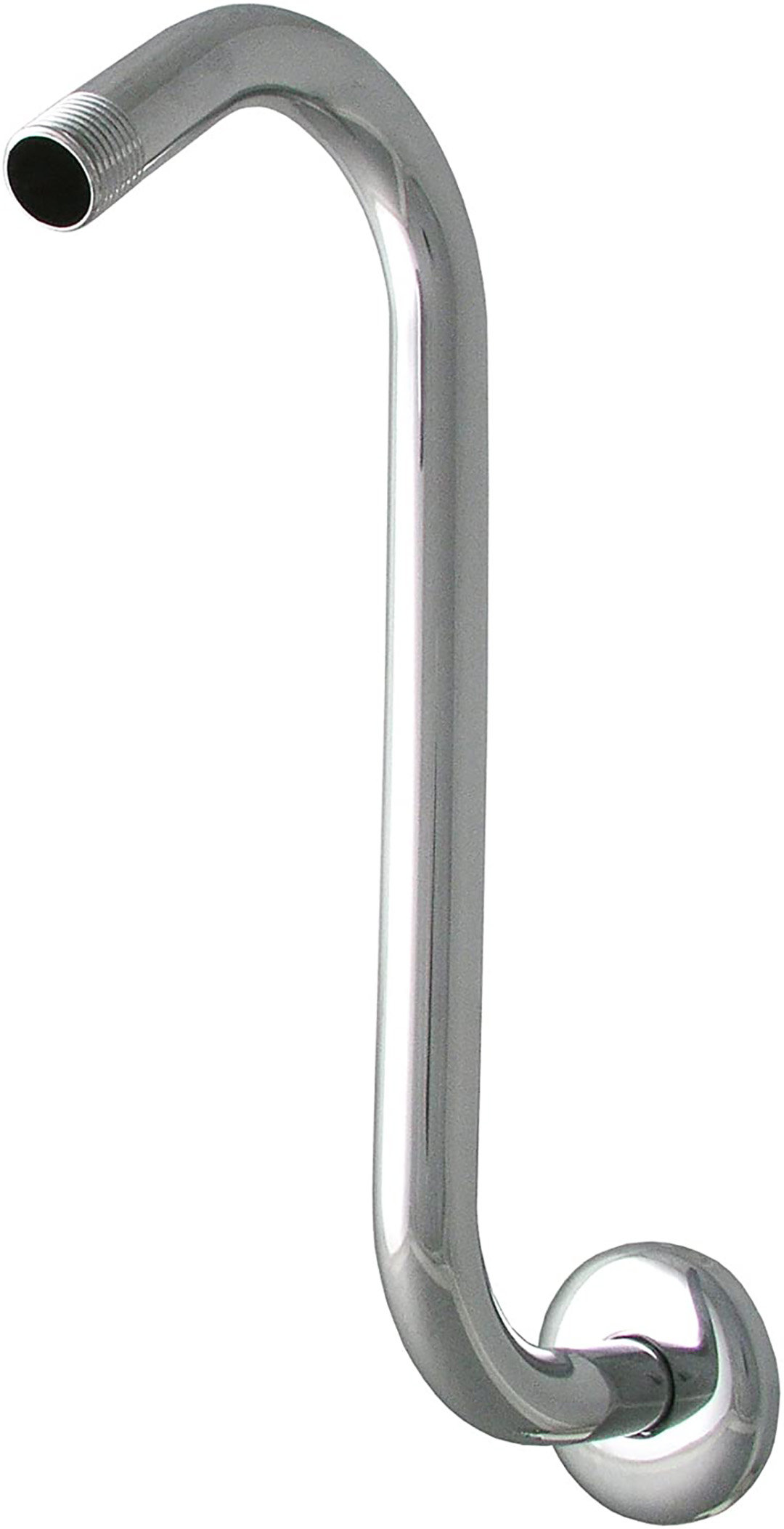Plumb USA S-Style Shower Arms High Rise Shower Arm, With Flanges (8 ...