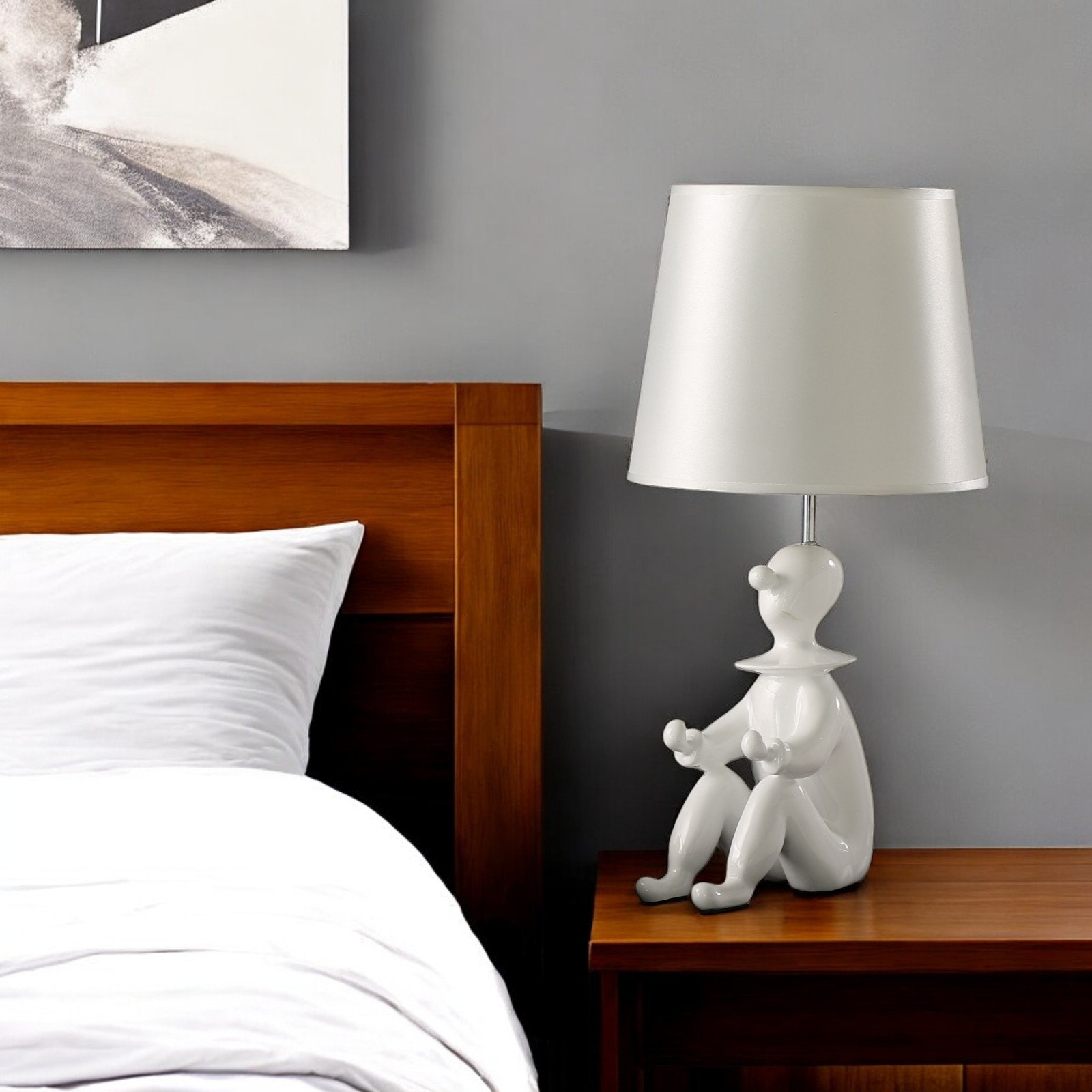 Trinx Elouan 21" Novelty Clown Table Lamp With Empire Shade - Wayfair ...