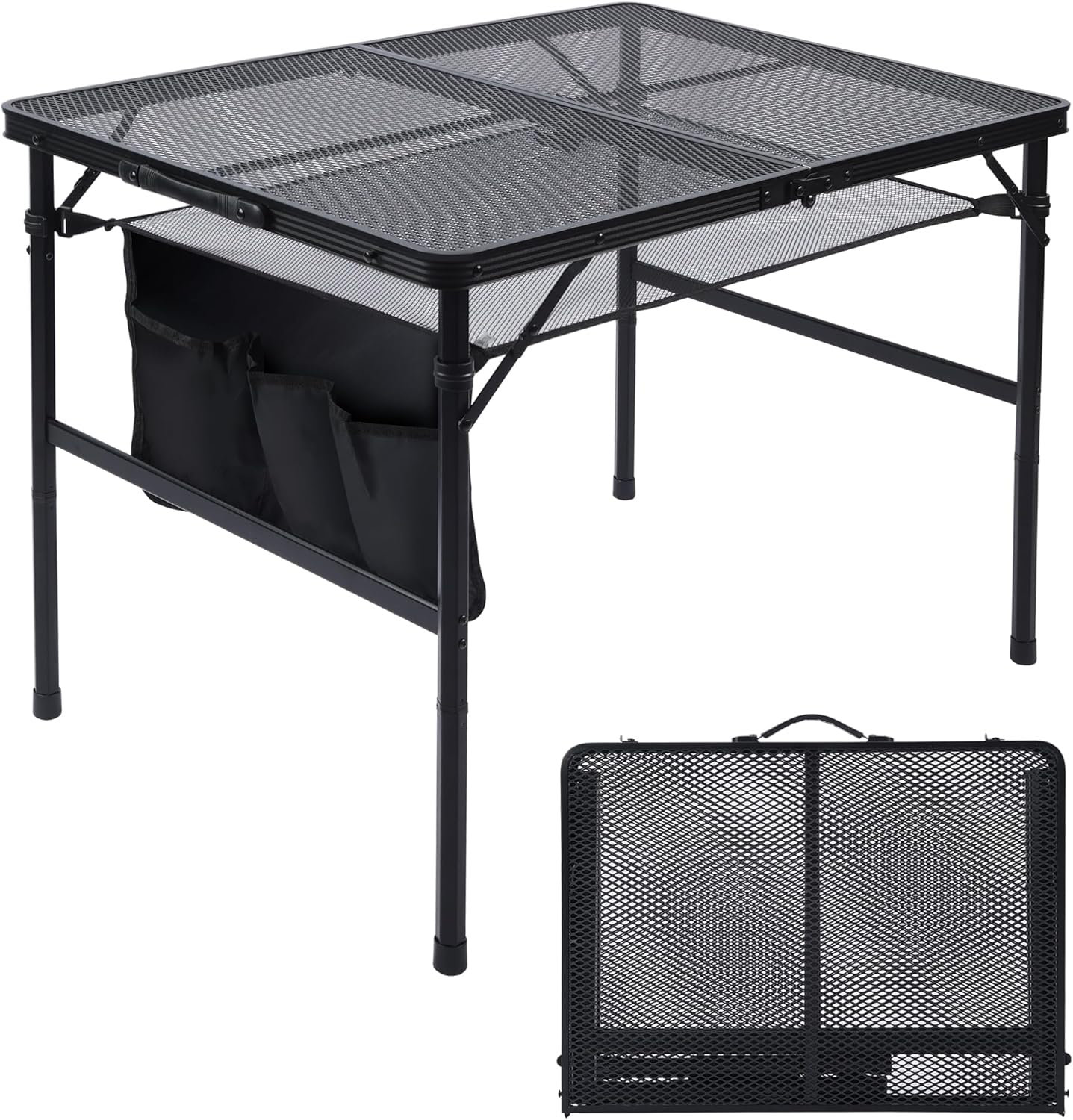 SIPIROT Folding Grill Table, 3x2 FT Portable Camping Table - Wayfair Canada