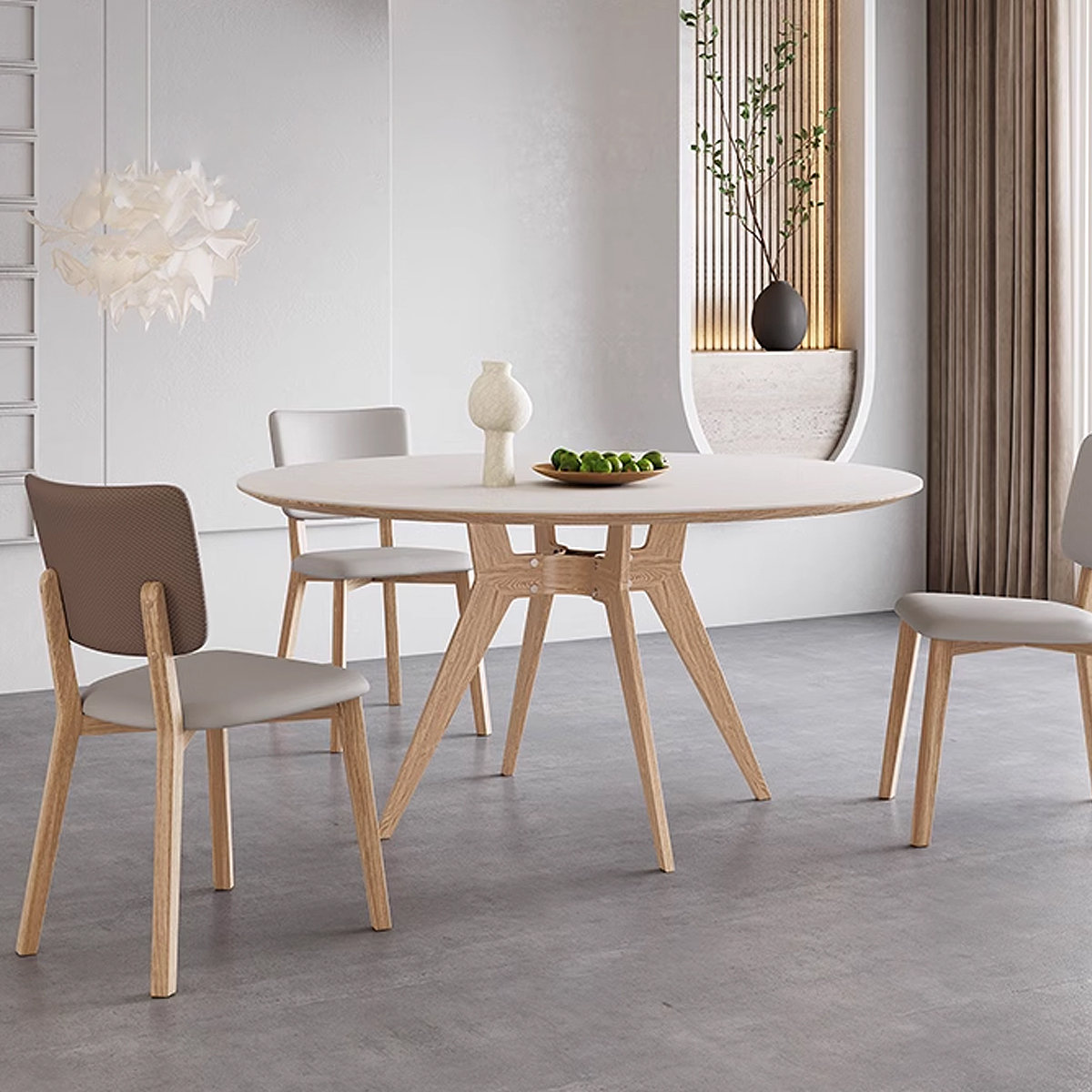 Hokku Designs Nasteha Round Dining Table | Wayfair