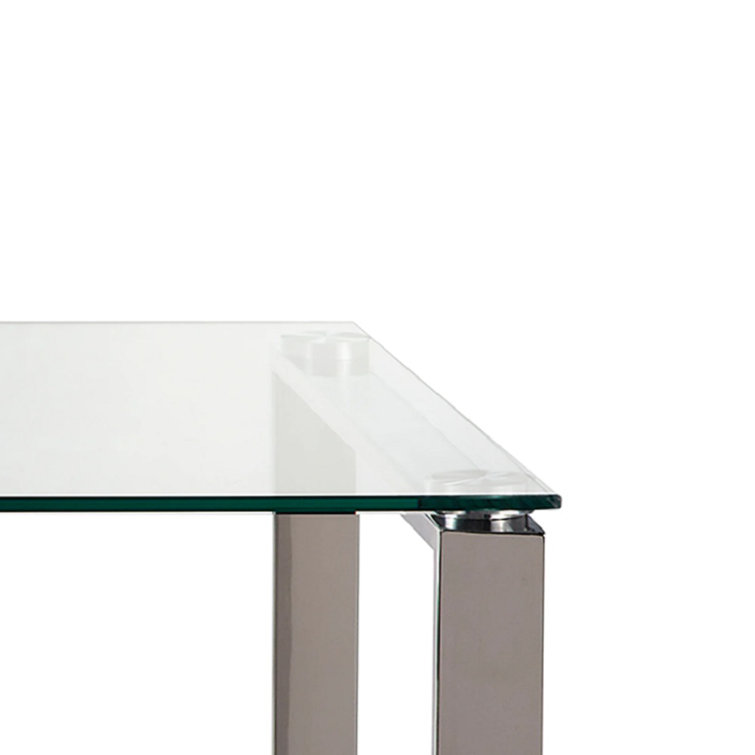 Orren Ellis Jenny Chrome Side Table - Wayfair Canada