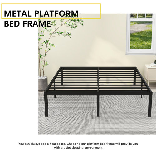 Alwyn Home 18'' Platform Bed & Reviews | Wayfair