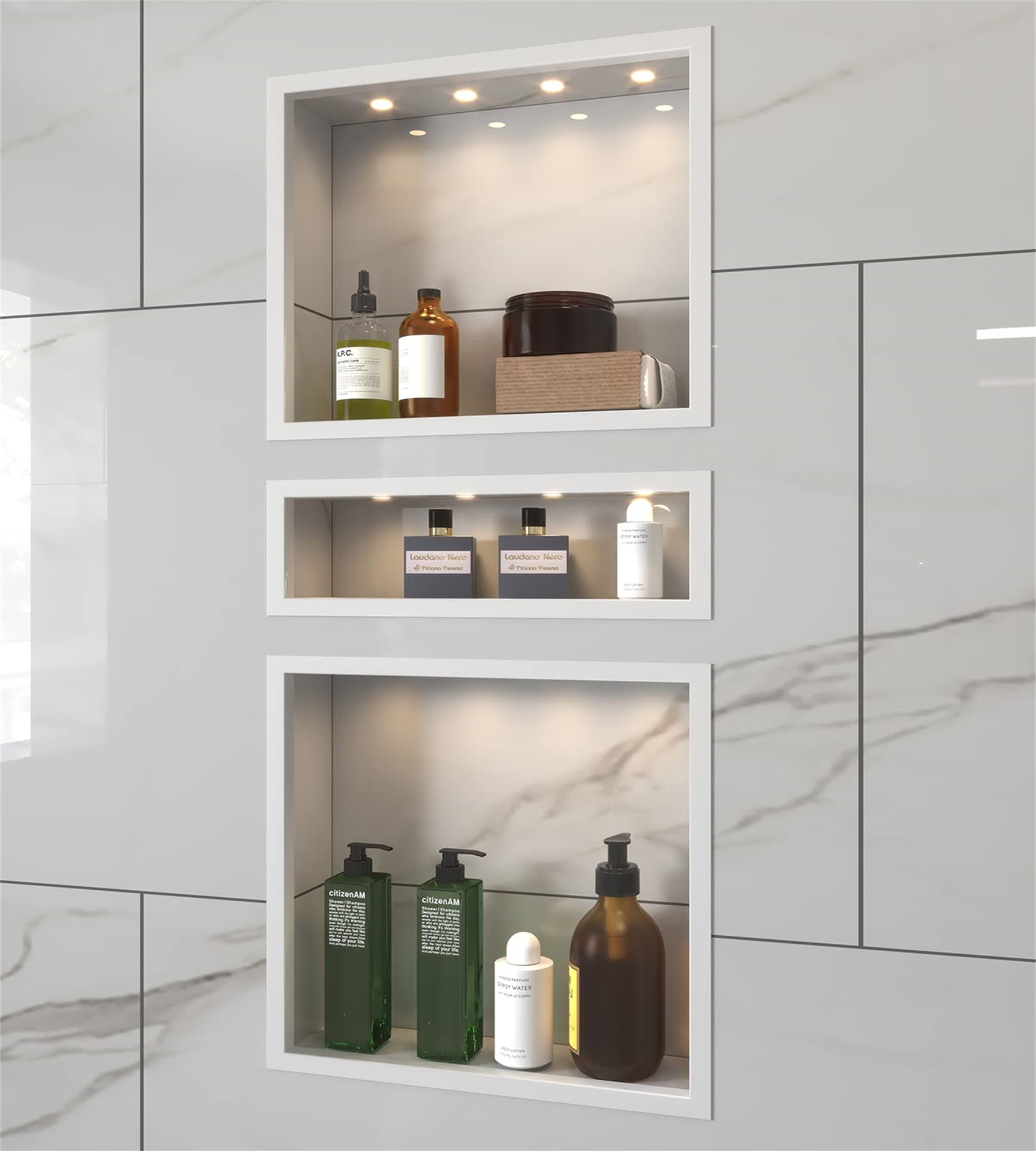 Latitude Run® Elviz Acrylonitrile Butadiene Styrene Wall Bathroom ...