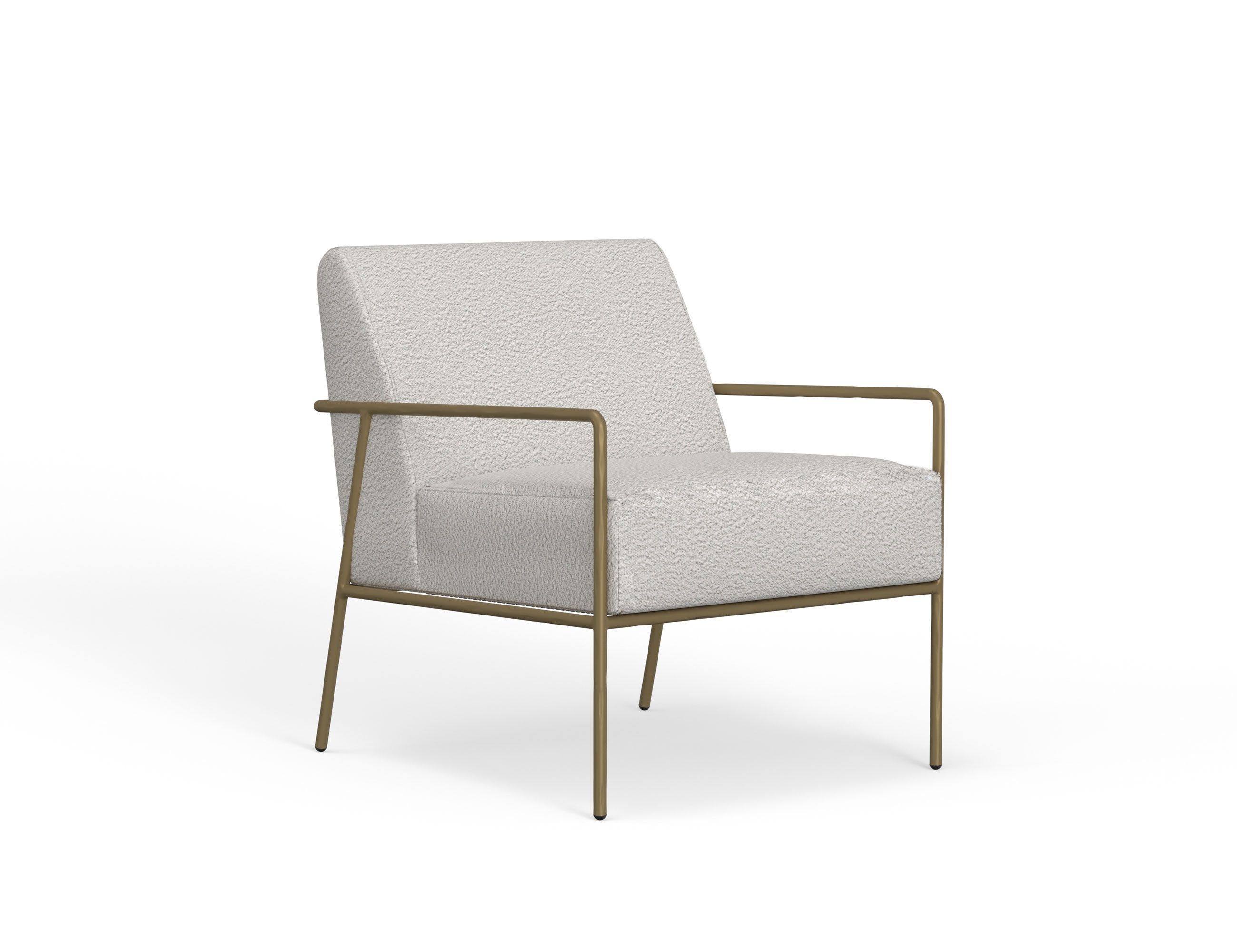 Latitude Run® Frame & Metal Base, Armchair | Wayfair