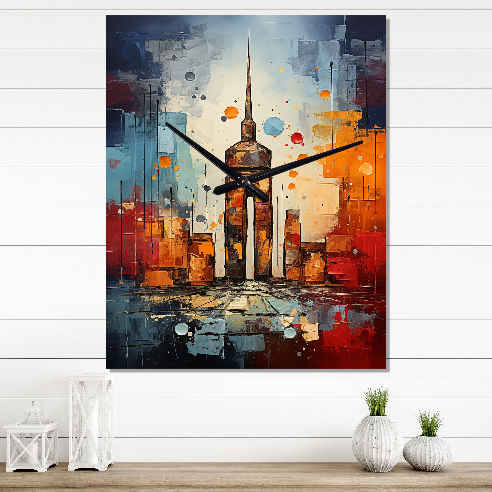 Design Art Germany Berlin Wall Remnants - Germany Wall Clock - Wayfair ...