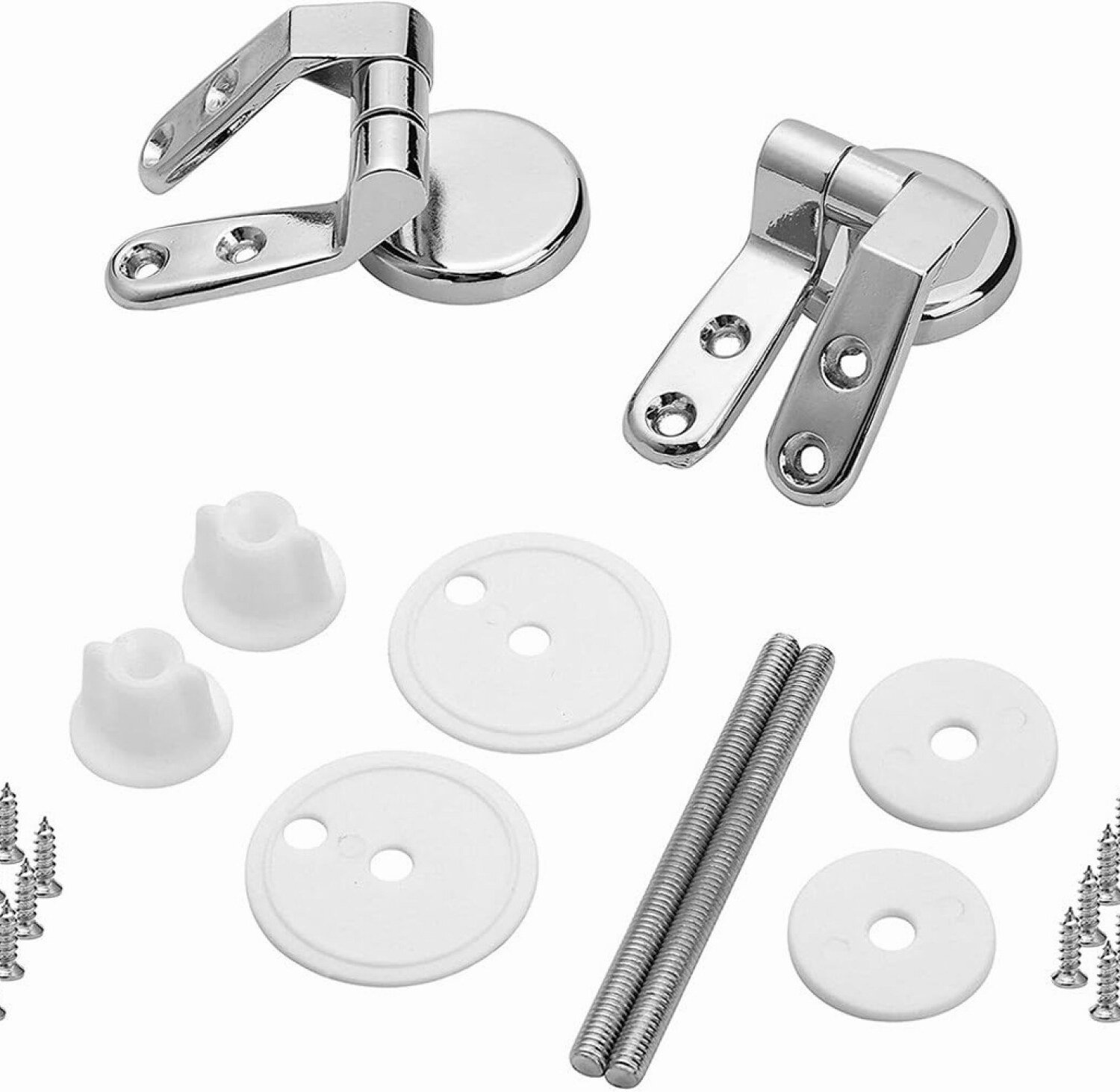 Symple Stuff AdjustaHinge Stainless Steel WC Seat Fixing Kit - Wayfair ...