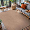 Latitude Run® Kinsella Easy Jute Natural Indoor Outdoor Area Rug ...