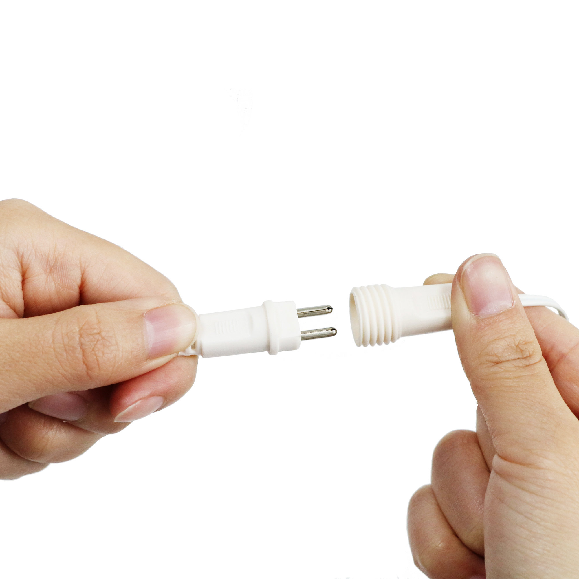 The Holiday Aisle® Johvan Pre-Lit White Pine Christmas Tree with LED ...