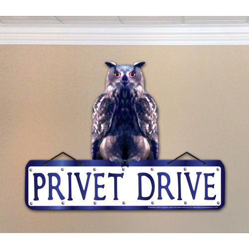 NA Harry Potter Harry Potter Privet Wall Sign | Wayfair