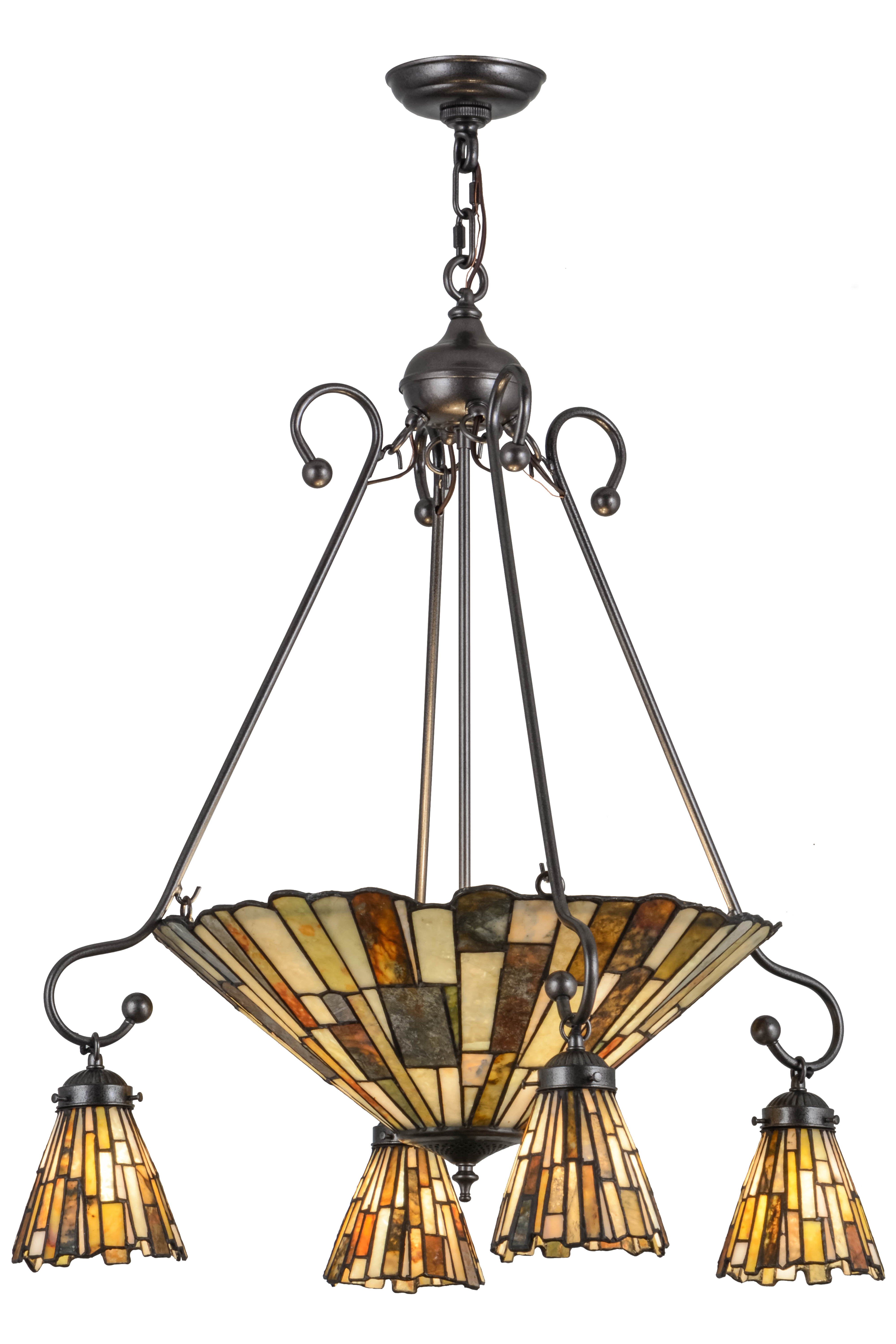 Astoria Grand Enid 5-Light Unique / Statement Empire Chandelier ...