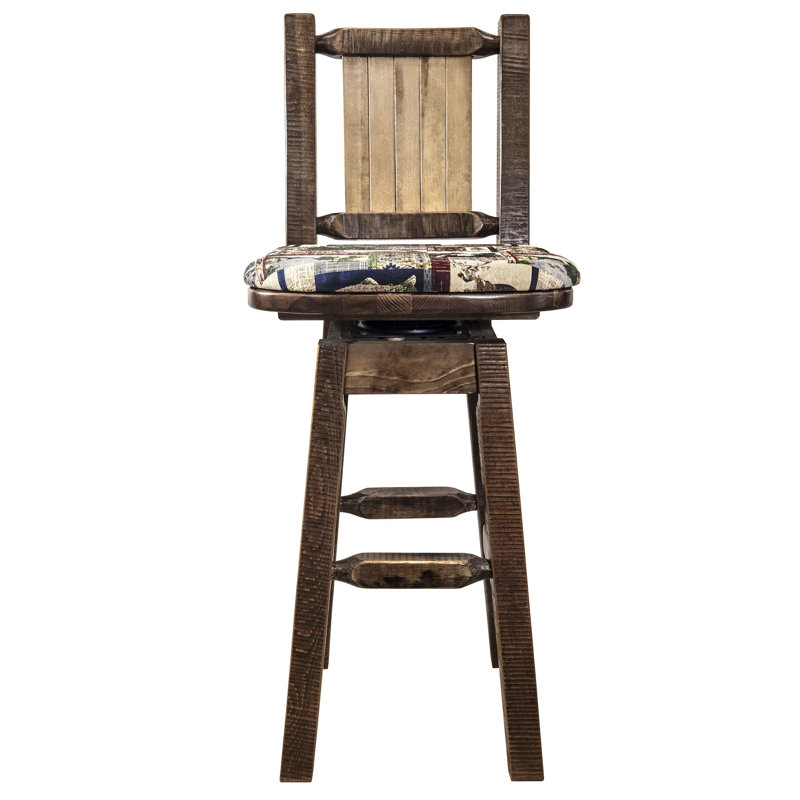 Loon Peak® Homestead Collection 30" Bar Stool | Wayfair