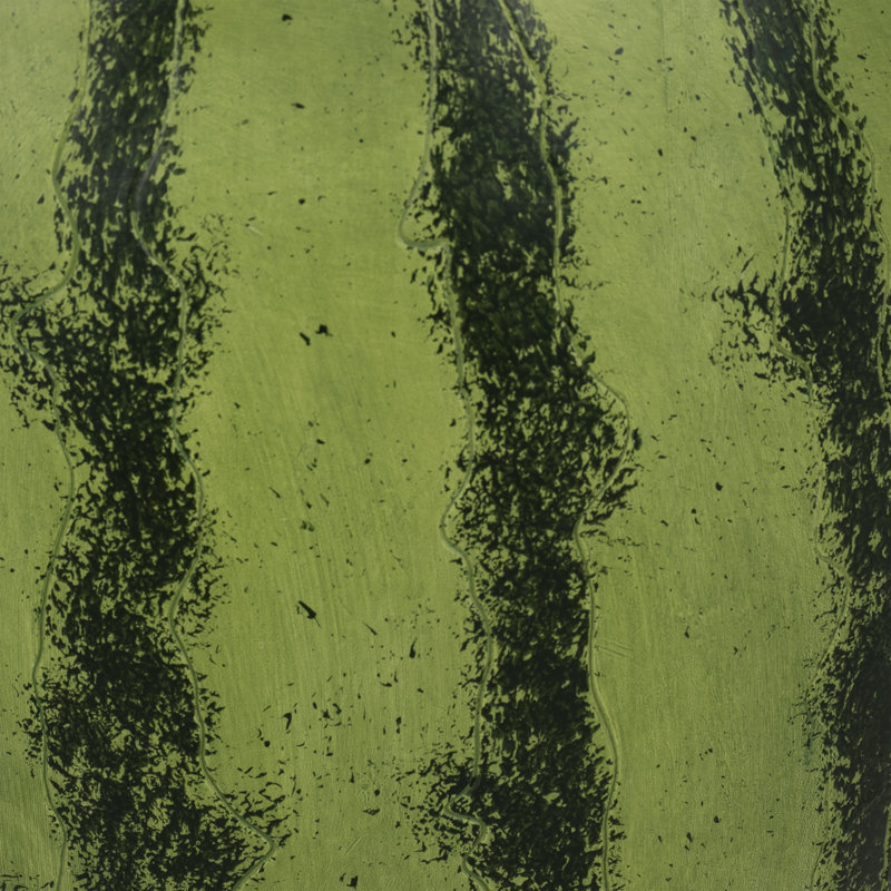 Bay Isle Home™ 17" Watermelon Garden Stool, Green/Pink | Wayfair