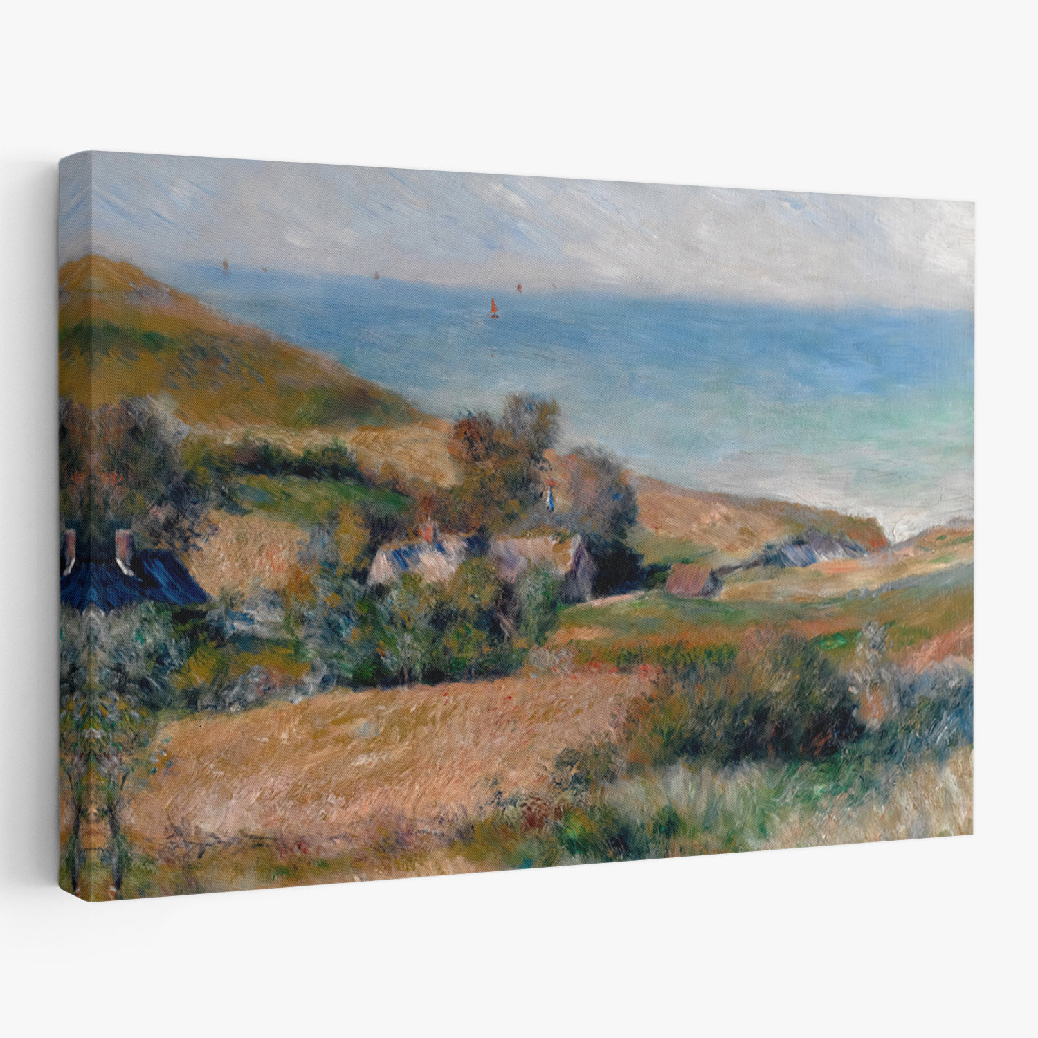 Dovecove View Of The Seacoast - Normandy - Coastal Landscapes Museum ...