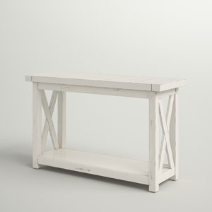 Sand & Stable™ Lana 48" Off-White Console Table & Reviews | Wayfair