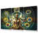 Latitude Vive Tibetan Unifying Elements - 3 Piece Wrapped Canvas Art ...