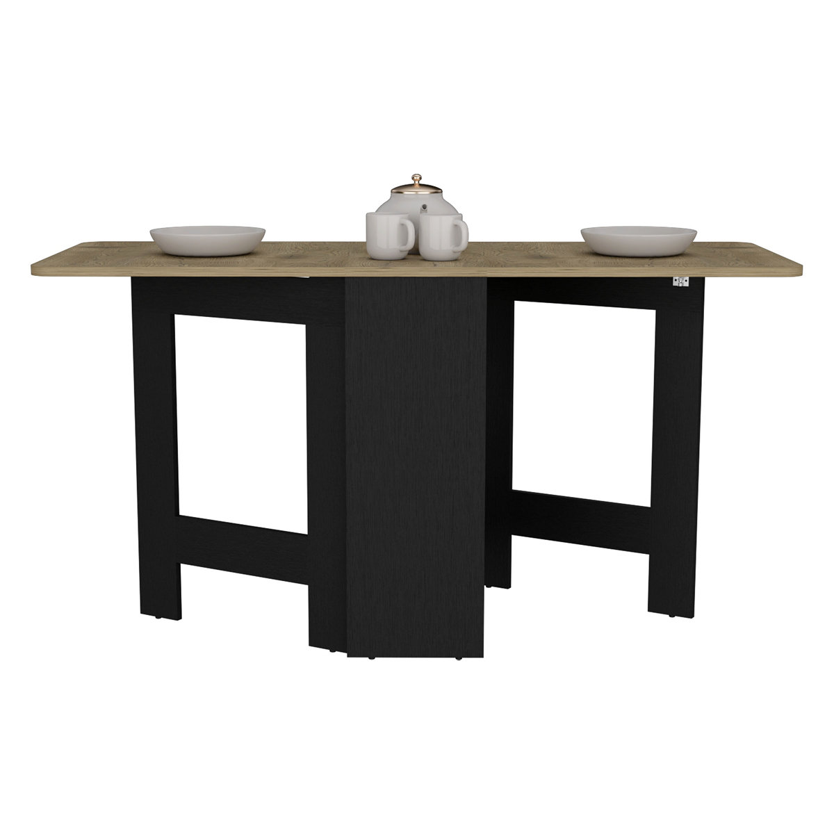 Lipoton Gateleg Folding Table Space-Saving With Compact Design | Wayfair