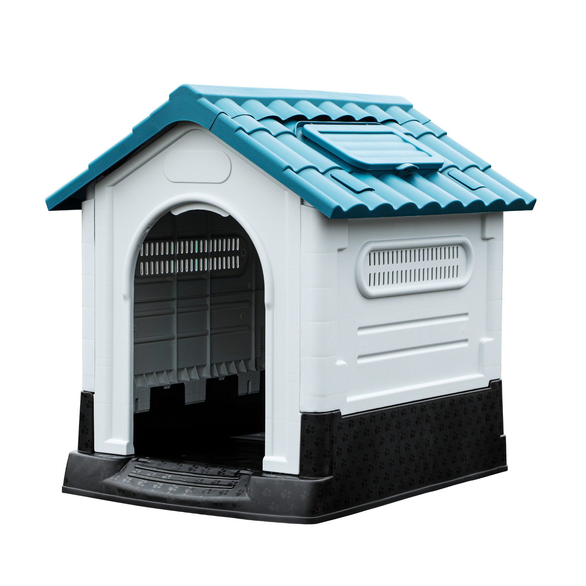 Tucker Murphy Pet™ Foldable Plastic Dog House with Skylight and ...