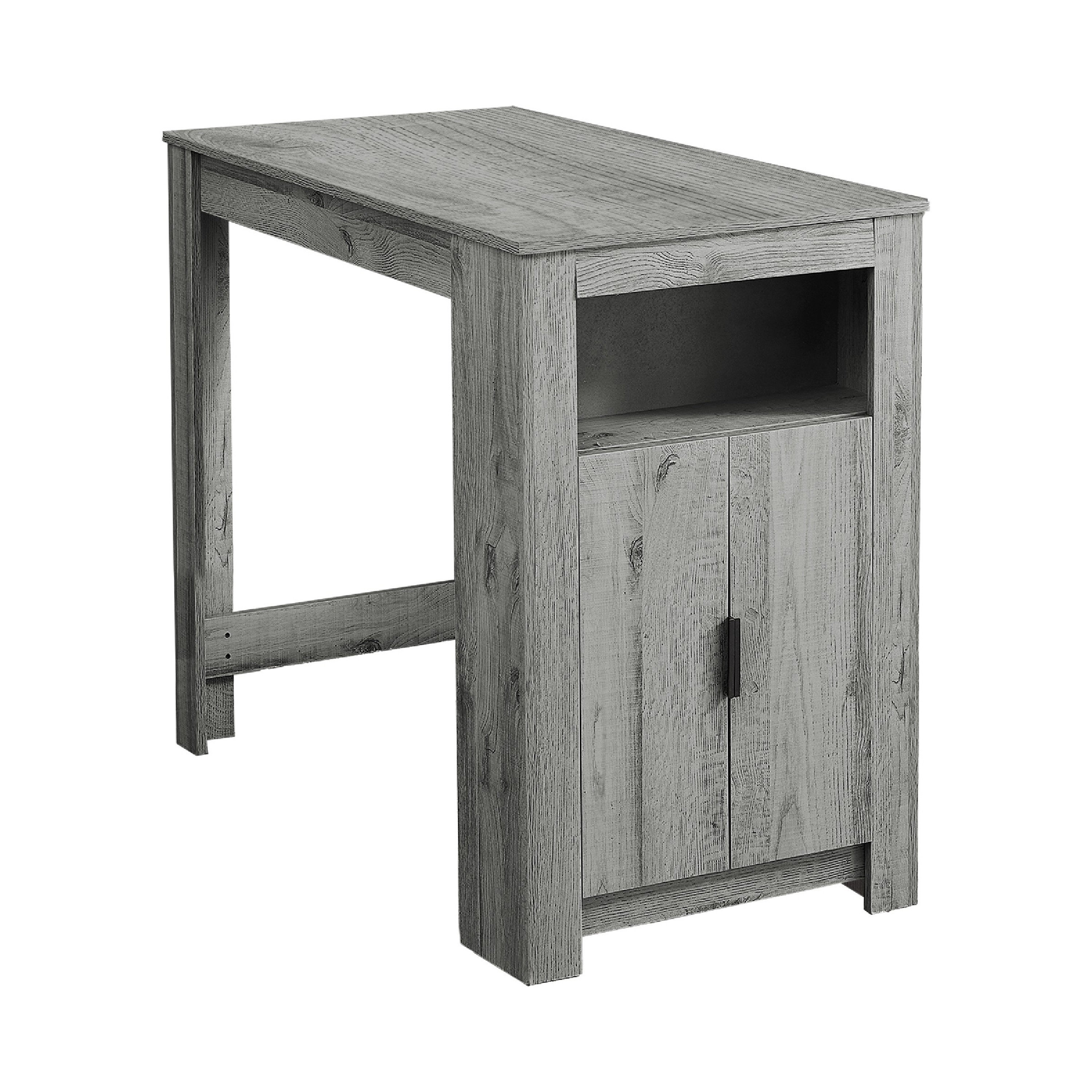 Benjara Fendy Counter Height Breakfast Dining Table, Minimalist, Small ...