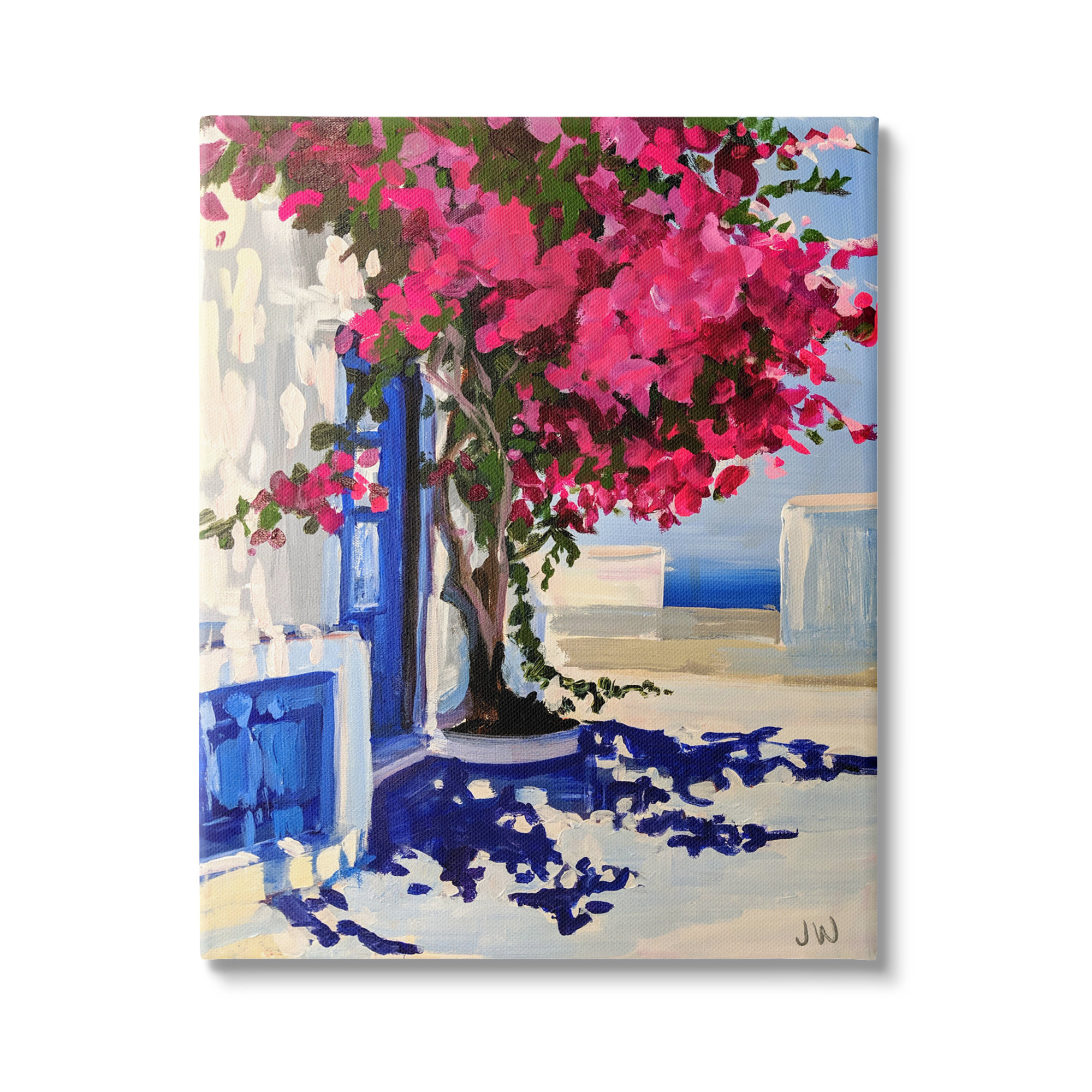 Winston Porter Abstract Tree in City Canvas Wall Art by Jenny ...
