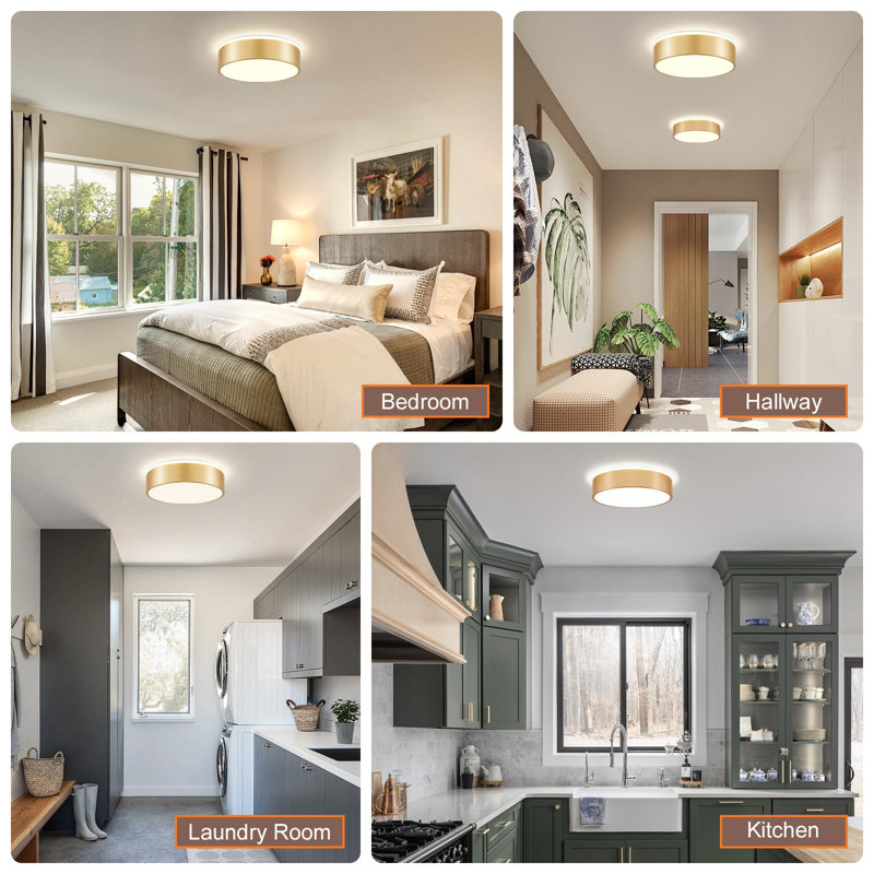 Mercer41 Minimalist Round Kitchen Lighting Fixtures | Wayfair