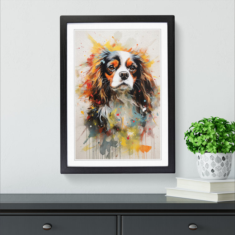 Marlow Home Co. Cavalier King Charles Spaniel Action No.2 - Single ...