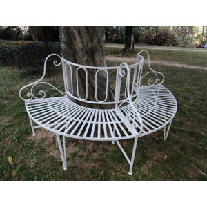 Laurel Foundry Modern Farmhouse® Penn Metal Tree Bench & Reviews | Wayfair