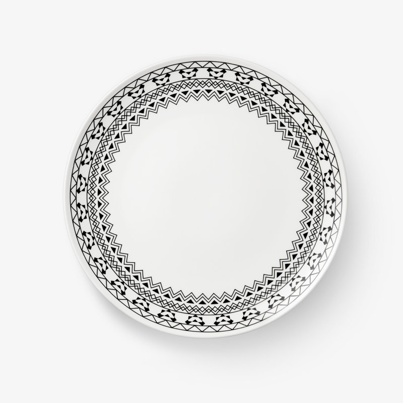 DOWAN Modern Bohemian 10" Dinner Plate (set Of 4) | Wayfair