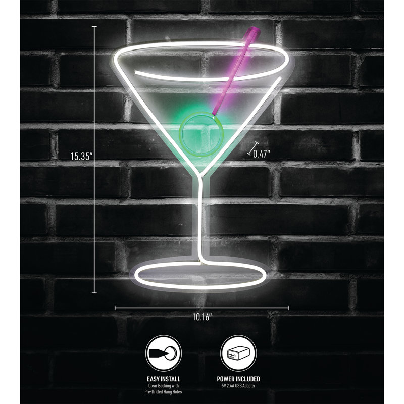 Xtreme 15.35'' LED LED Sign & Reviews | Wayfair
