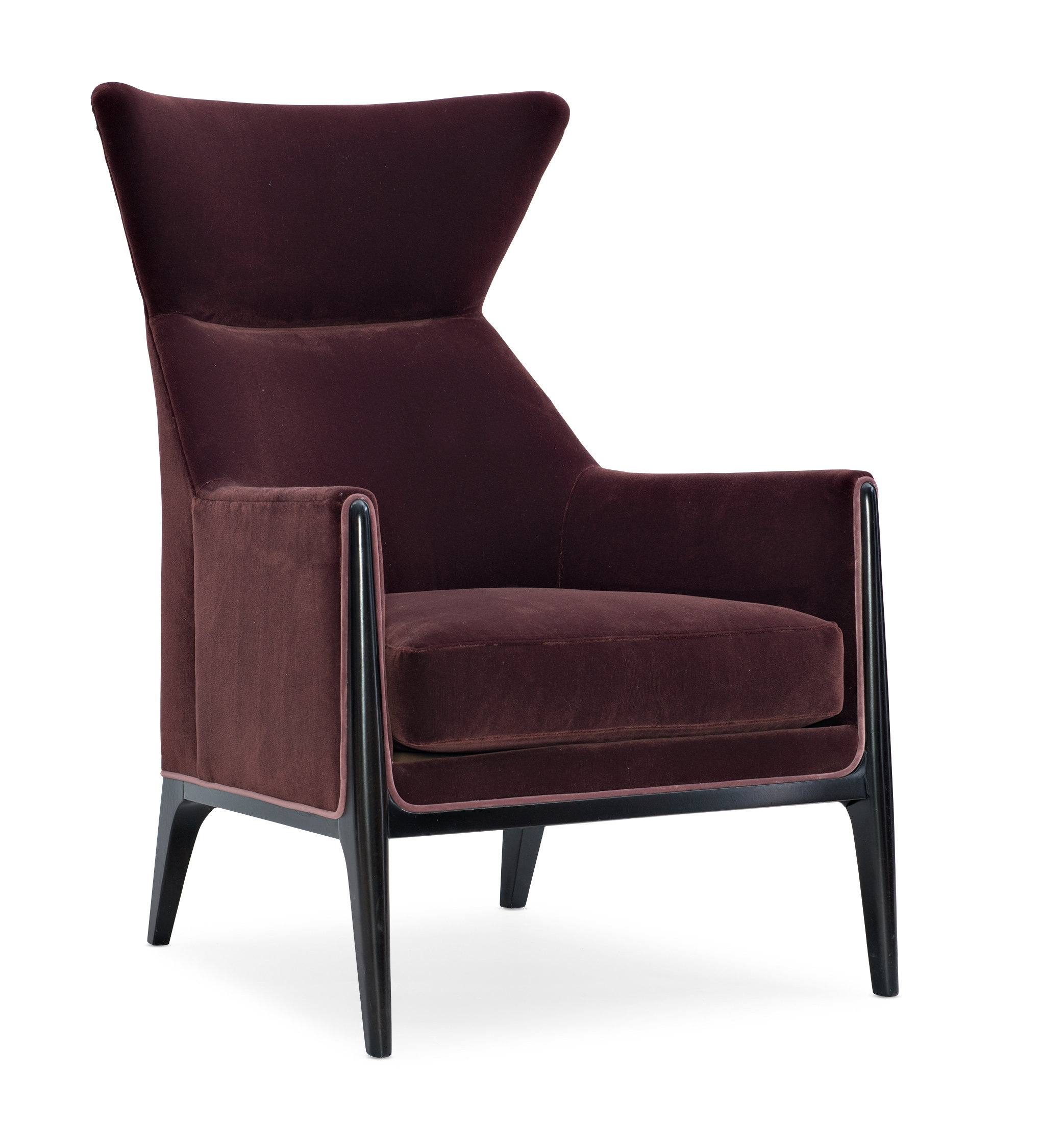 Caracole Modern Edge Boundless Wingback Chair | Wayfair