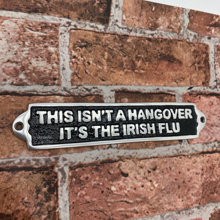 Happy Larry This Is Not A Hangover Metal Wall Sign | Wayfair.co.uk