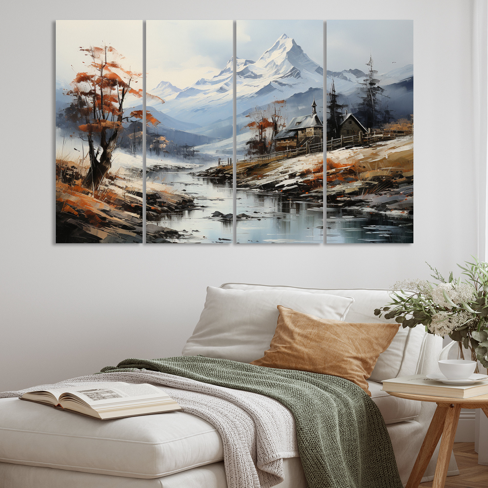 Design Art Germany German Timberline III - Landscapes Metal Wall Decor ...