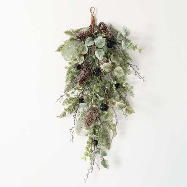 The Holiday Aisle® Sandrine Faux Pine Swag | Wayfair