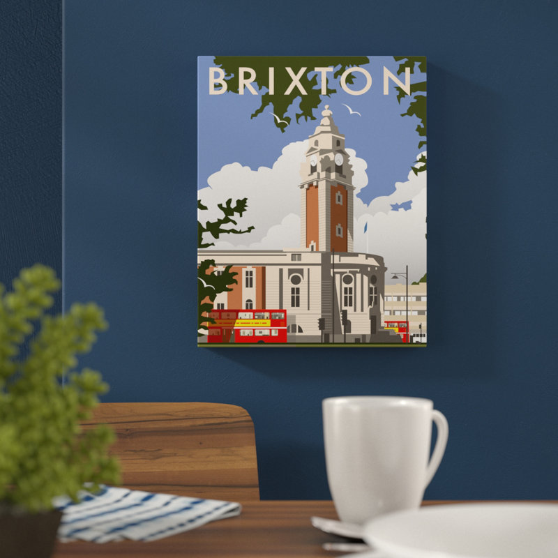 17 Stories Brixton, London by Dave Thompson Vintage Advertisement ...