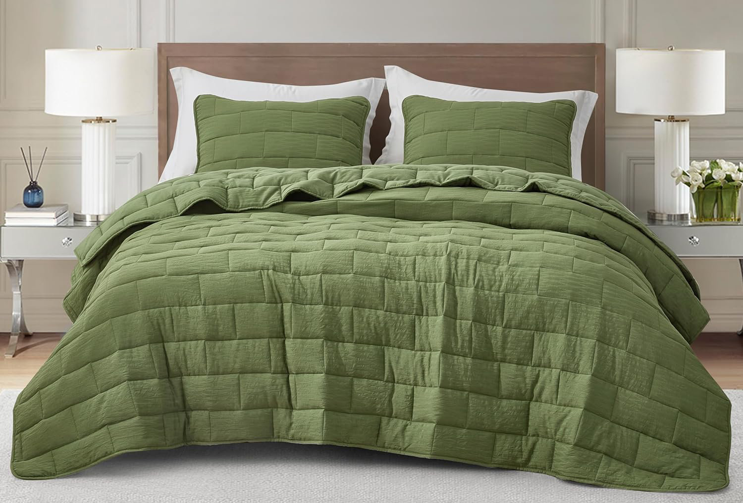 Chezmoi Collection George Polyester Quilt Set & Reviews | Wayfair