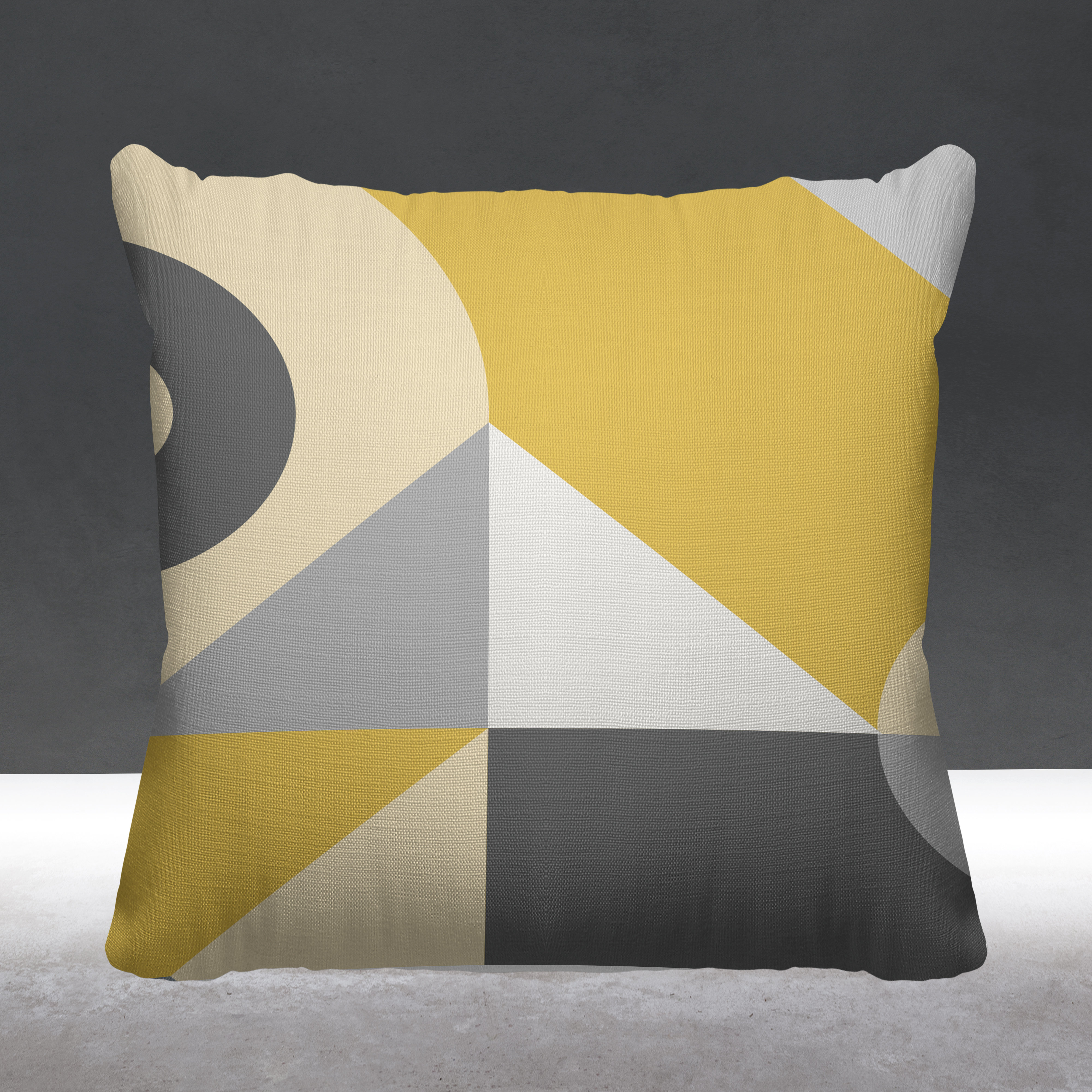 ULLI HOME Stanley Geometric Mid-Century Indoor Throw Pillow | Wayfair
