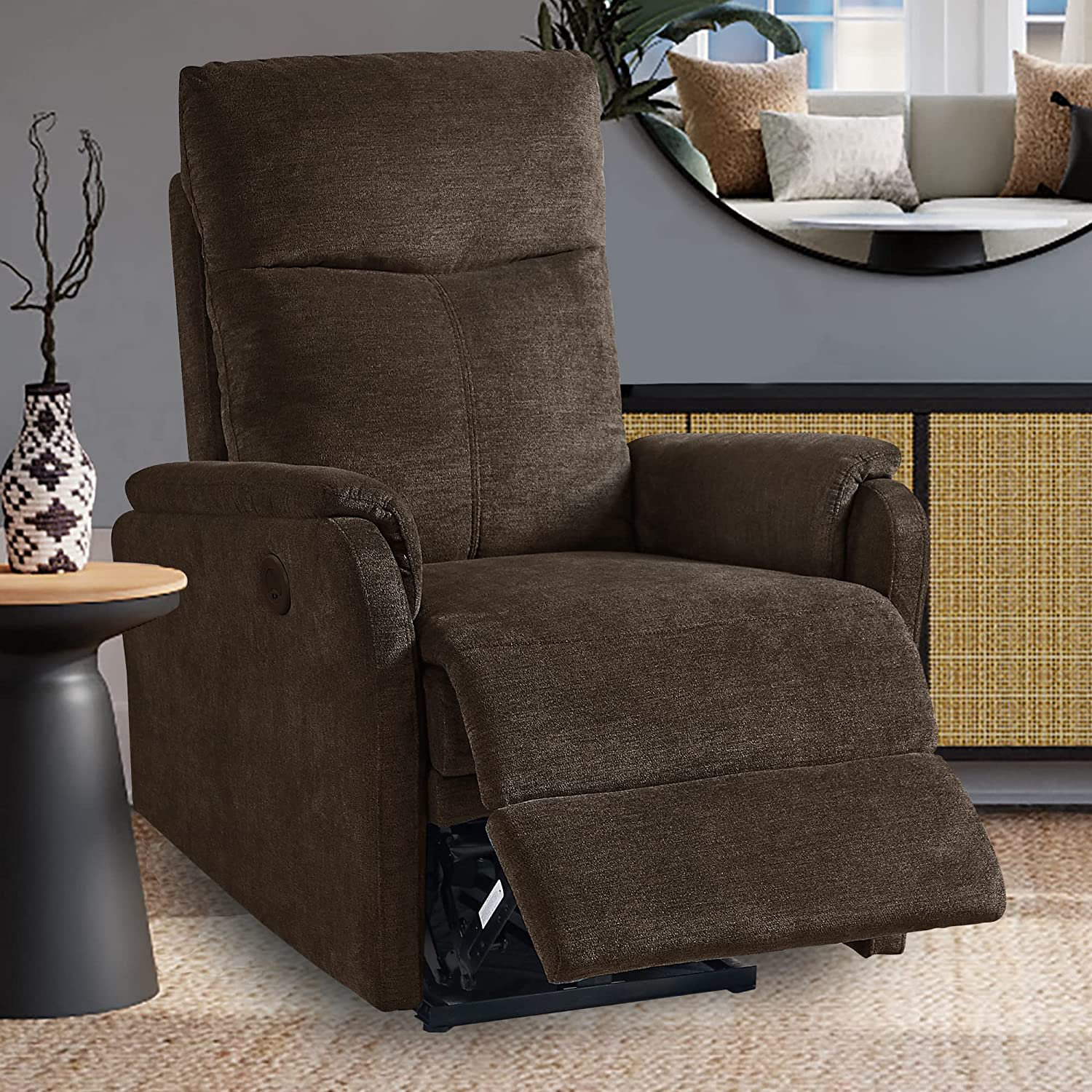 Latitude Run® 35.4" Wide Power Standard Recliner & Reviews - Wayfair Canada